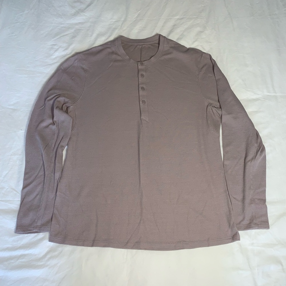 Lululemon Shift Stitch Henley - Gem